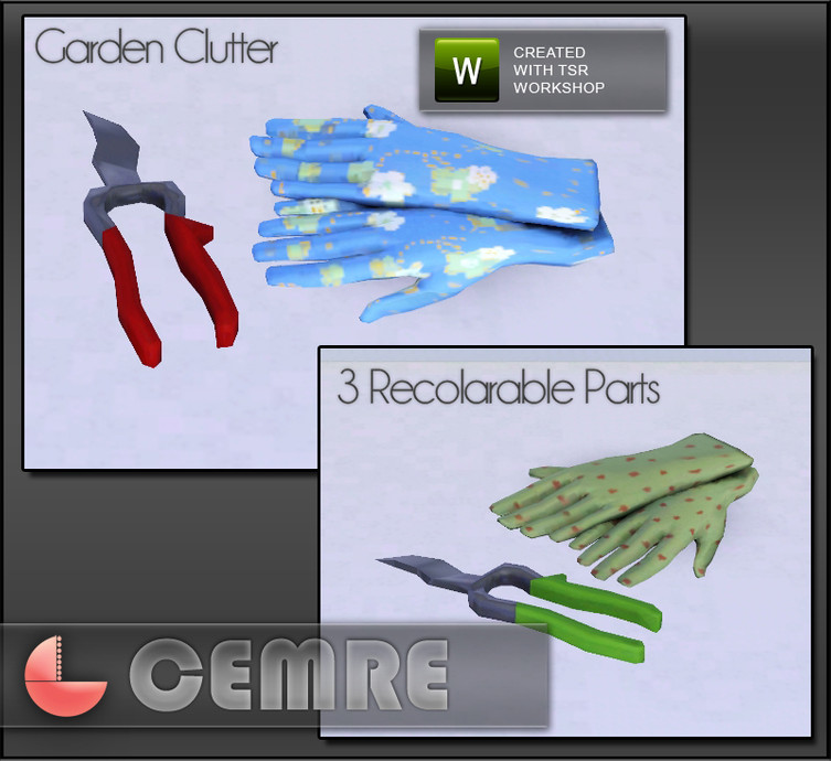 The Sims Resource | Gardening is Fun Set Gloves