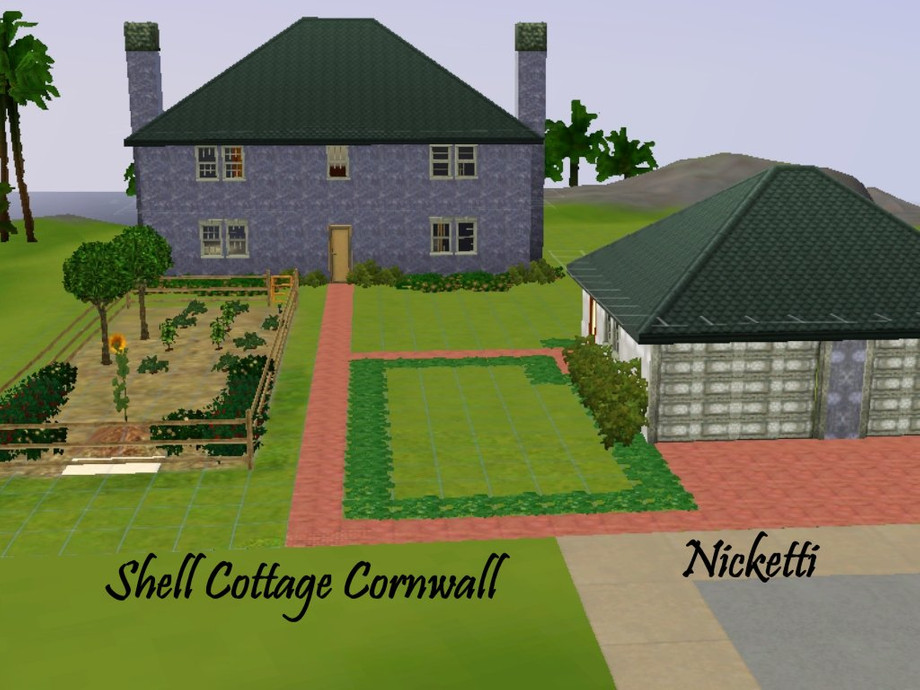 The Sims Resource | Shell Cottage Cornwall