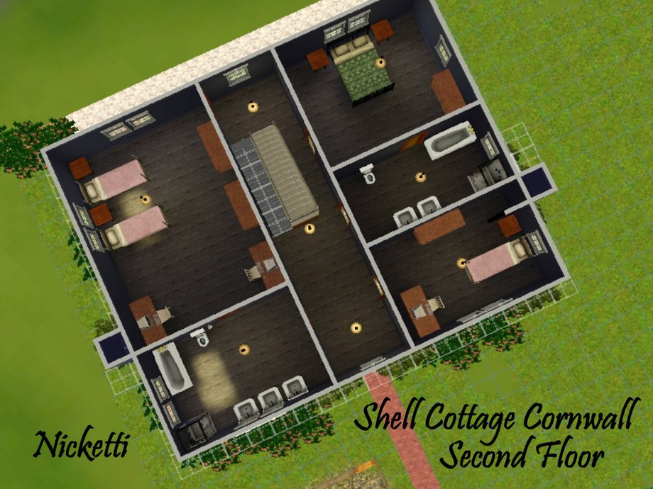 The Sims Resource | Shell Cottage Cornwall