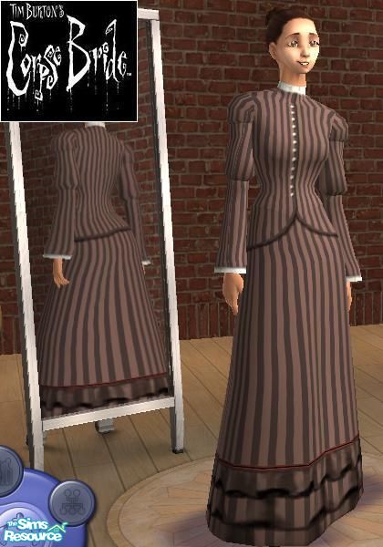 The Sims Resource | Victoria ("Corpse Bride")