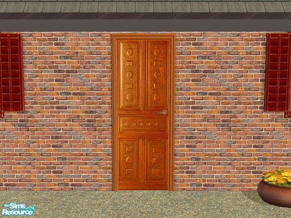 The Sims Resource | Decorative Door 7