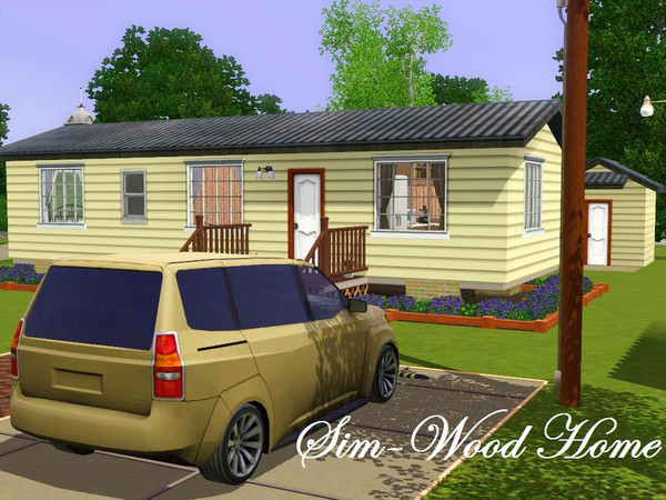 The Sims Resource | Sim-Wood Home