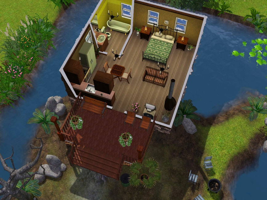 The Sims Resource - Swamp Cabin