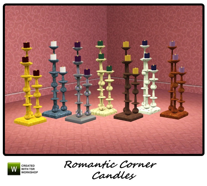 mensure's Romantic Corner Candles