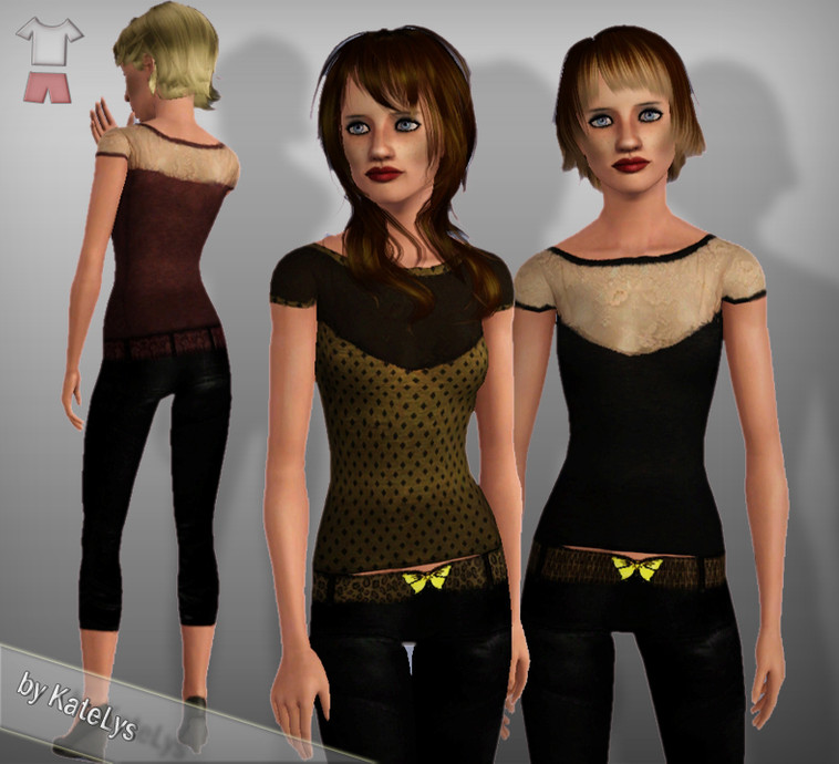 The Sims Resource | FS 22 leather pants