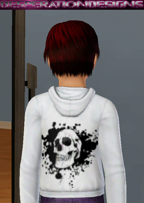 The Sims Resource | 'Lil' Hoodies' by Desperation Designs - Skull