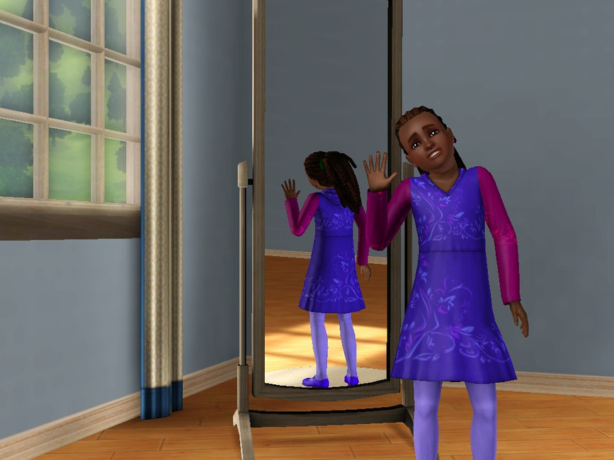 The Sims Resource - Violet Abstract2