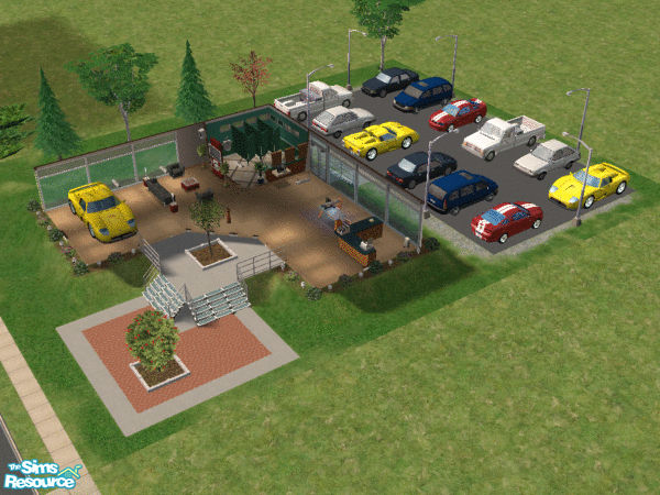 The Sims Resource | Sim Motors - Car Dealership