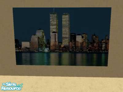 The Sims Resource | Skyline ~ WTC Print