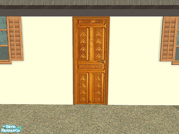 The Sims Resource - Decorative Door 4
