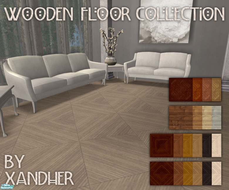 The Sims Resource - Wood Floor Collection by Xandher