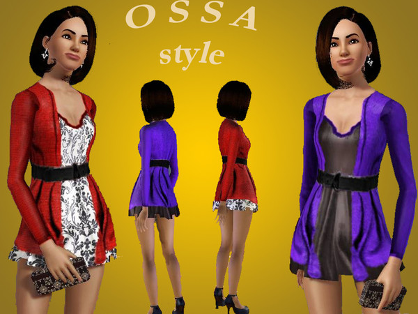 The Sims Resource | OSSA - Outfit 003 Harmony