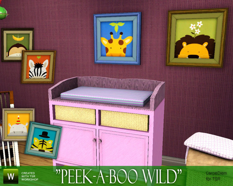 The Sims Resource - CD_Peek-a-Boo Wild
