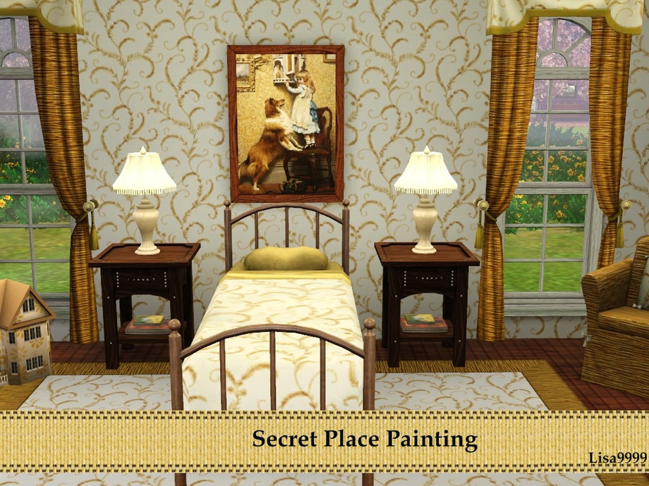 The Sims Resource - Secret Place Painting