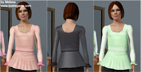 The Sims Resource - Blouse Event Melissa
