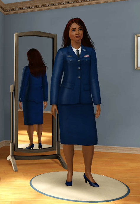 The Sims Resource | Fulldressuniform for Females
