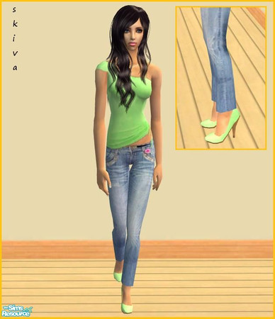 The Sims Resource | Sexy Muse - Green