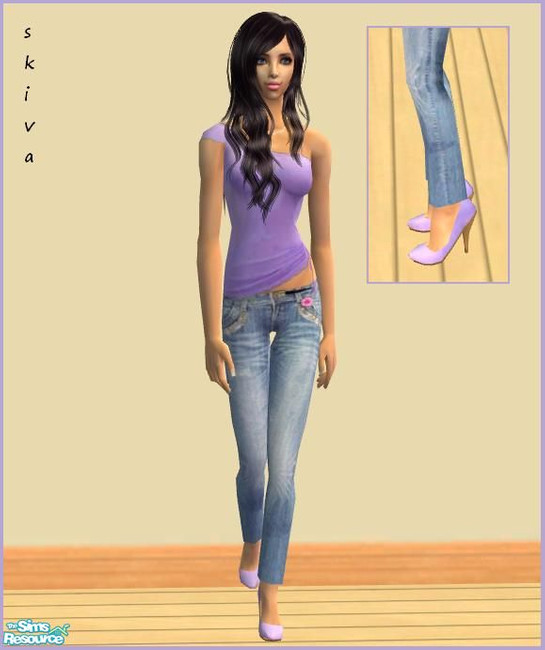 The Sims Resource - Sexy Muse - Purple