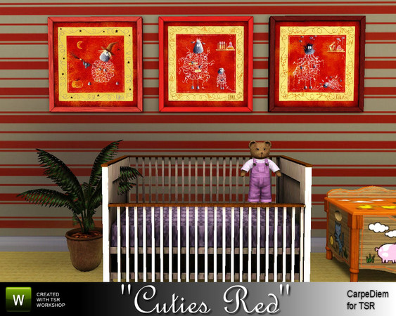 The Sims Resource | CD_Cuties Red