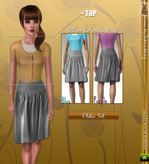 The Sims Resource | Knitted Fluffy Cardigan