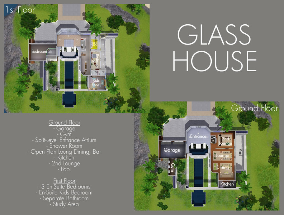 The Sims Resource - Glass House