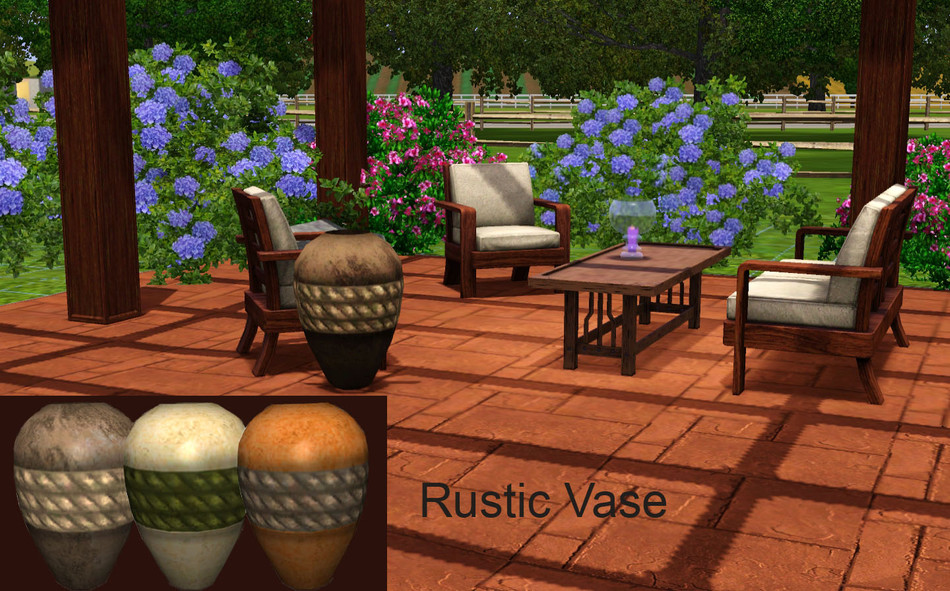 The Sims Resource - Rustic vase