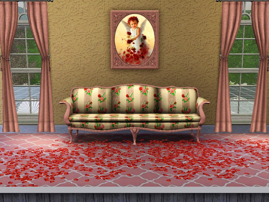 The Sims Resource - Rose Baby Angel Painting