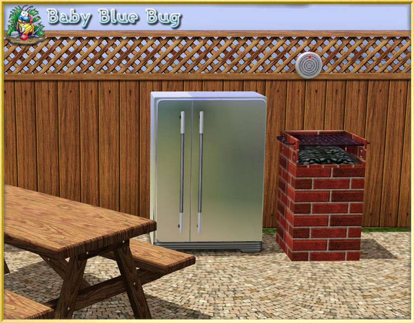 The Sims Resource - bbb Mini Refrigerator