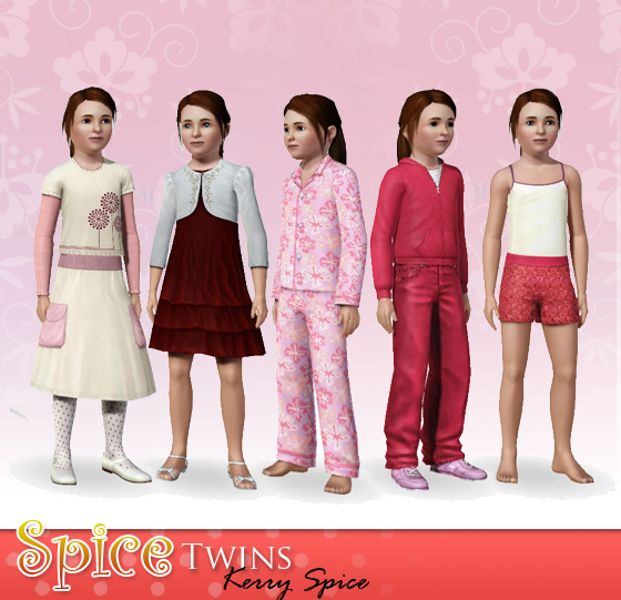 The Sims Resource | Spice Twins - Kerry Spice