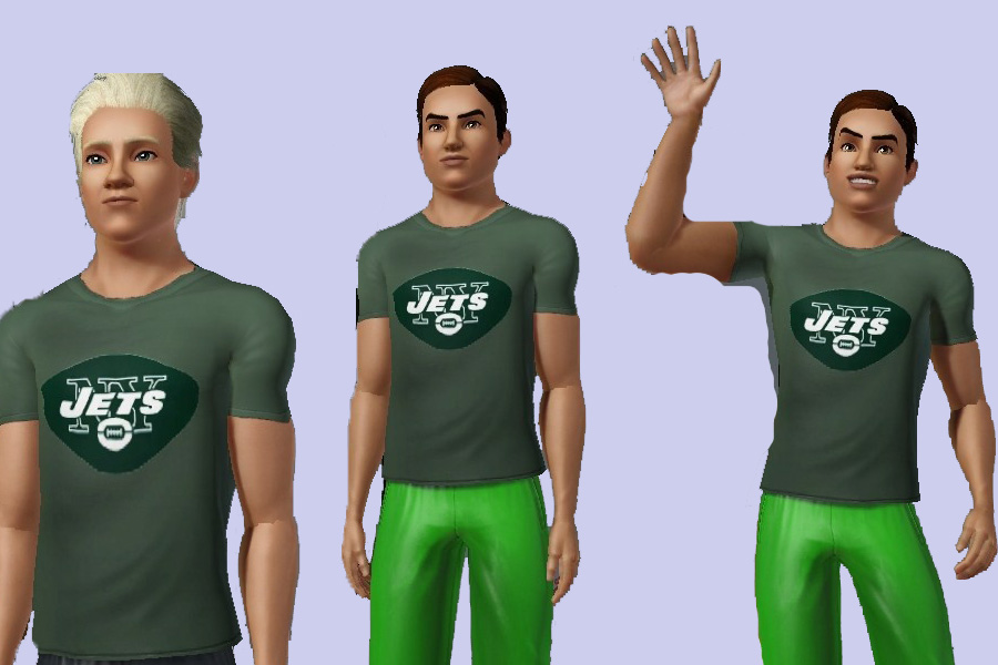 The Sims Resource - Jets tee