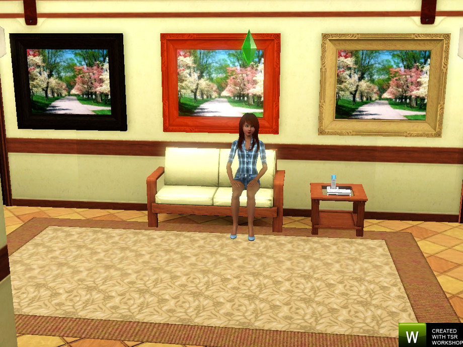 The Sims Resource - A Beautiful Park Painting 026