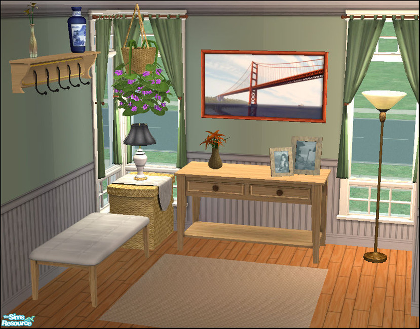 The Sims Resource - Blanton Hallway TS2