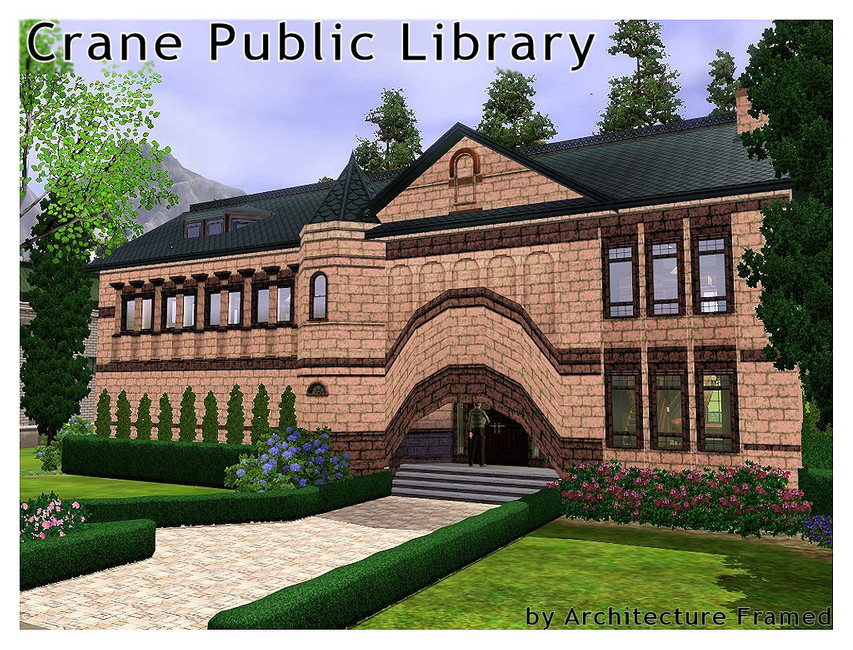 The Sims Resource - Crane Public Library