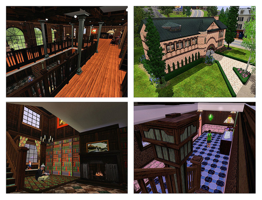 The Sims Resource - Crane Public Library