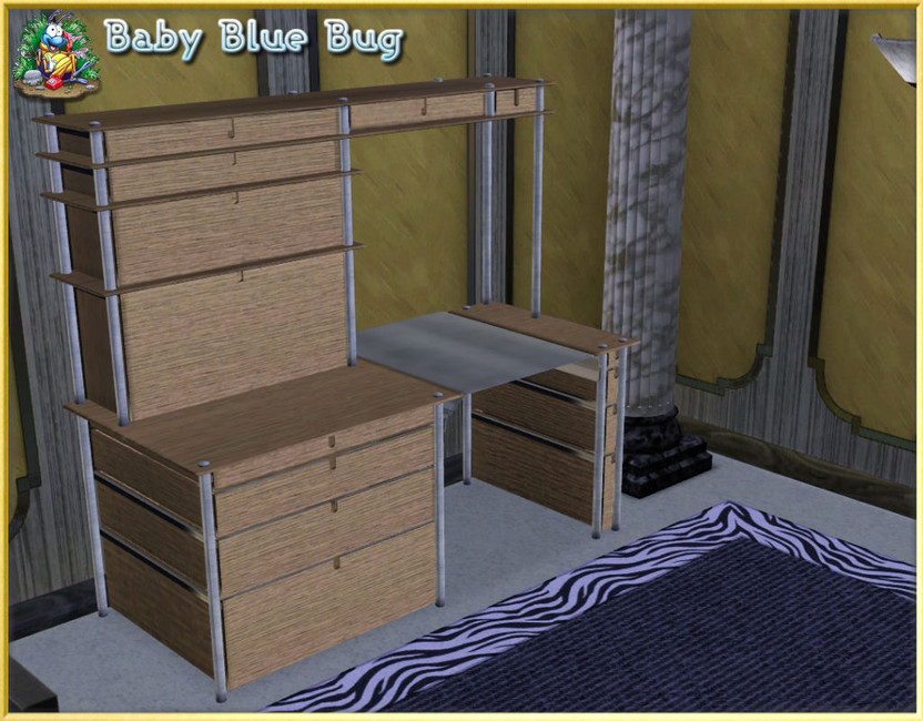 The Sims Resource - bbb Office Max Deluxe Desk