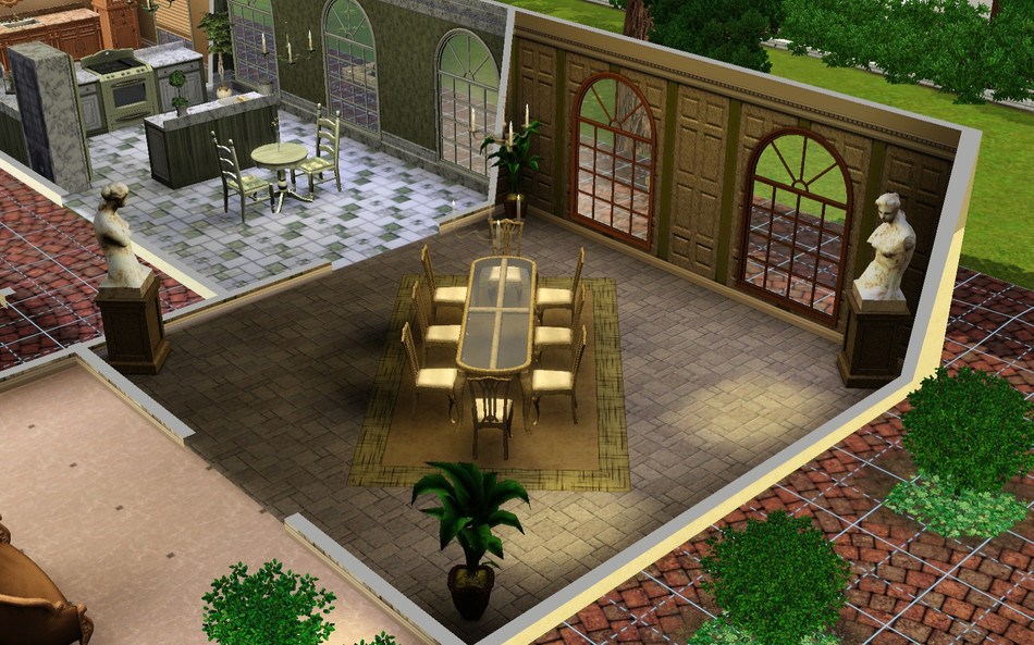 The Sims Resource - Romanesque Villa 3br, 4ba