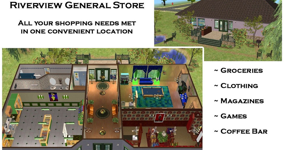 The Sims Resource - Riverview General Store