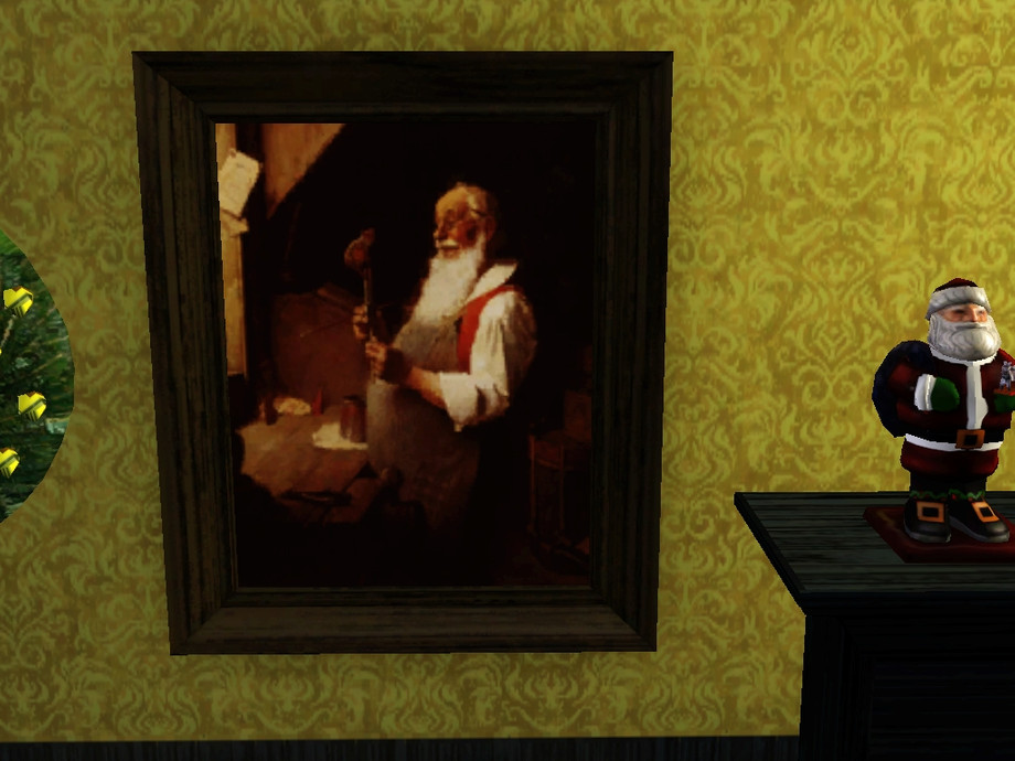 The Sims Resource - Para_Norman Rockwell St Nick 2