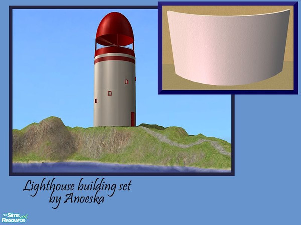 The Sims Resource | Lighthouse Build Set - Wall