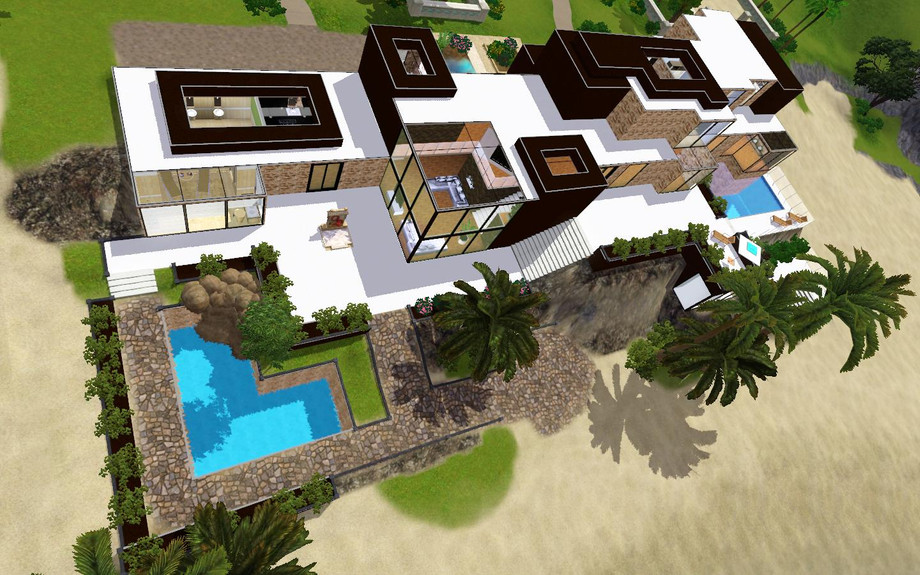 The Sims Resource | Beach House - Hawaii Lover (Netmanap remake for Sims 3)