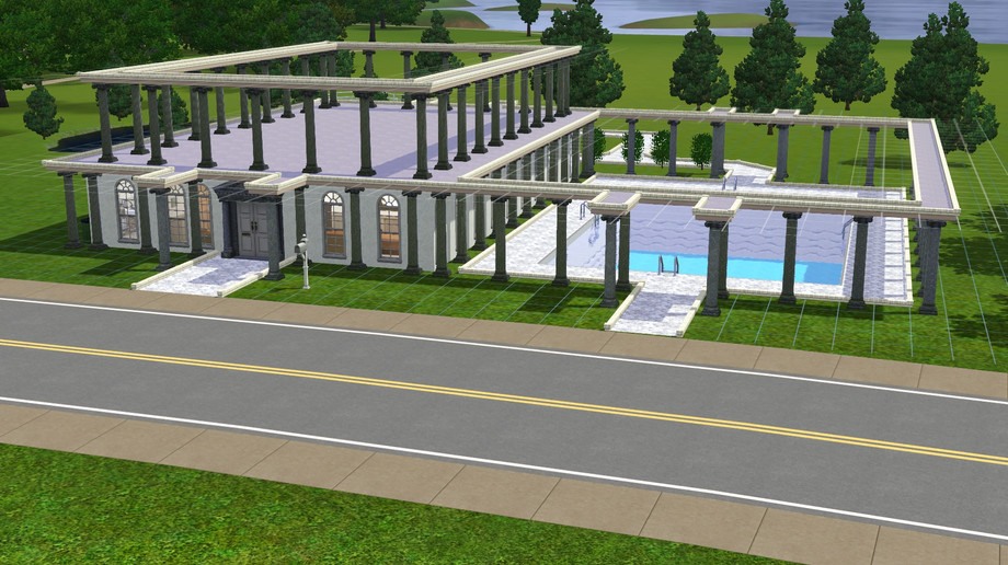 The Sims Resource | Roman House (firnished)