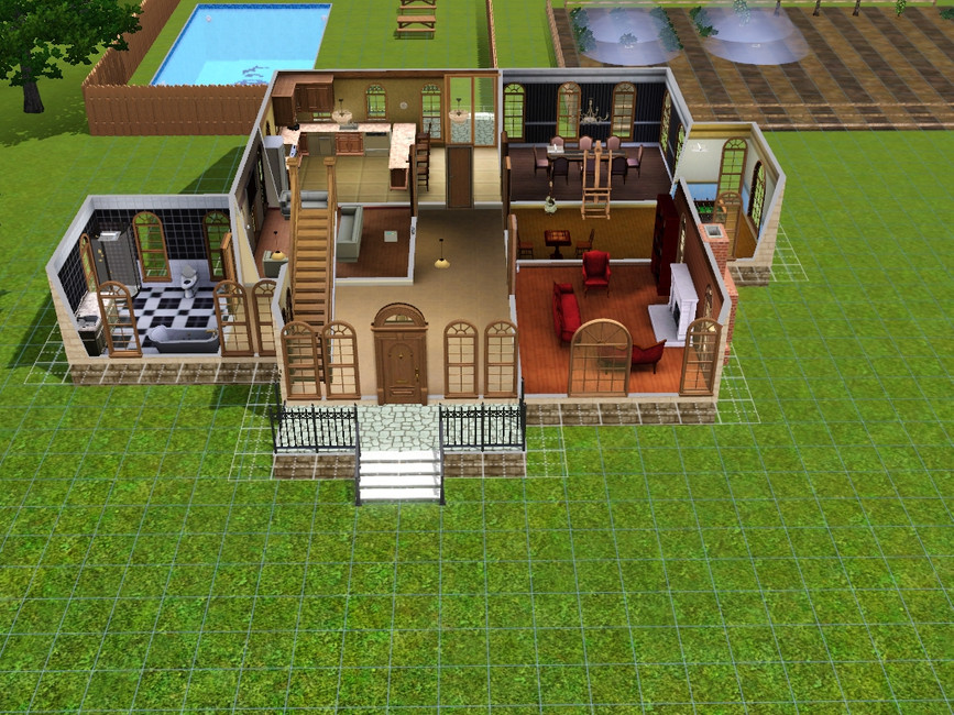 The Sims Resource - Large Family Farm House