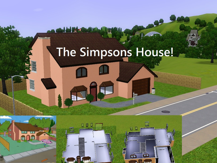 The Sims Resource | The Simpsons house