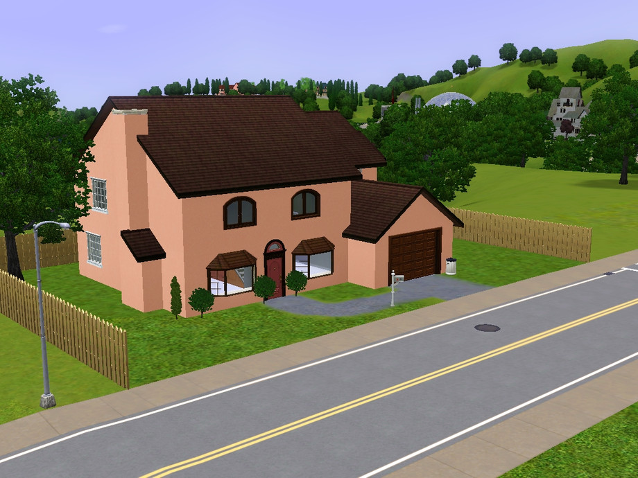 The Sims Resource | The Simpsons house