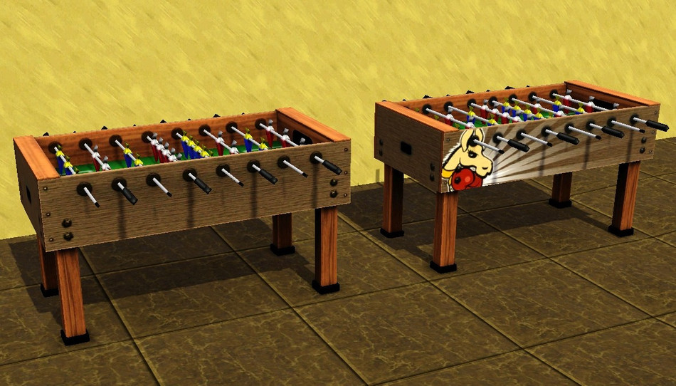 The Sims Resource - Foosball table plain