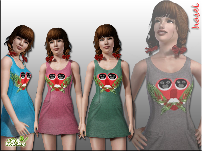 The Sims Resource - Monkey Prints