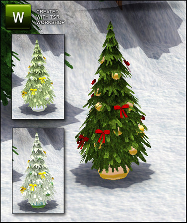 The Sims Resource | XMas Market Christmas Tree 2