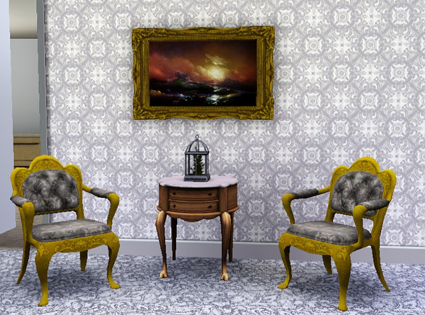 The Sims Resource - The Ninth Wave Painting Recolor