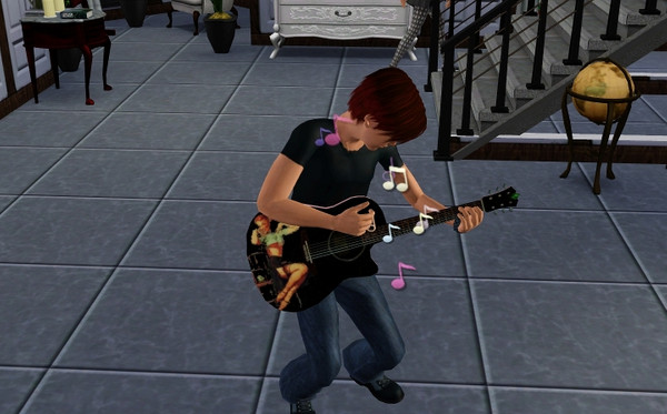 The Sims Resource - Spicy Yarn Guitar
