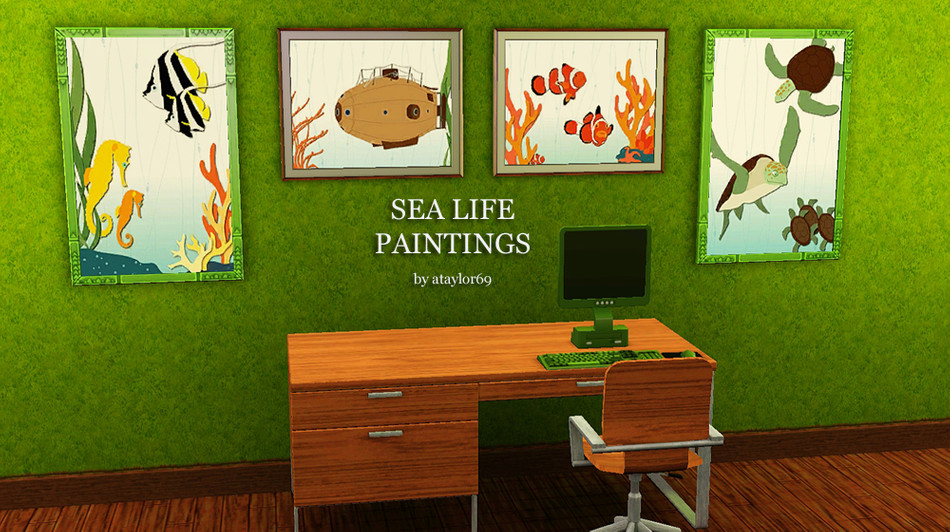 The Sims Resource - Sea Life Collection